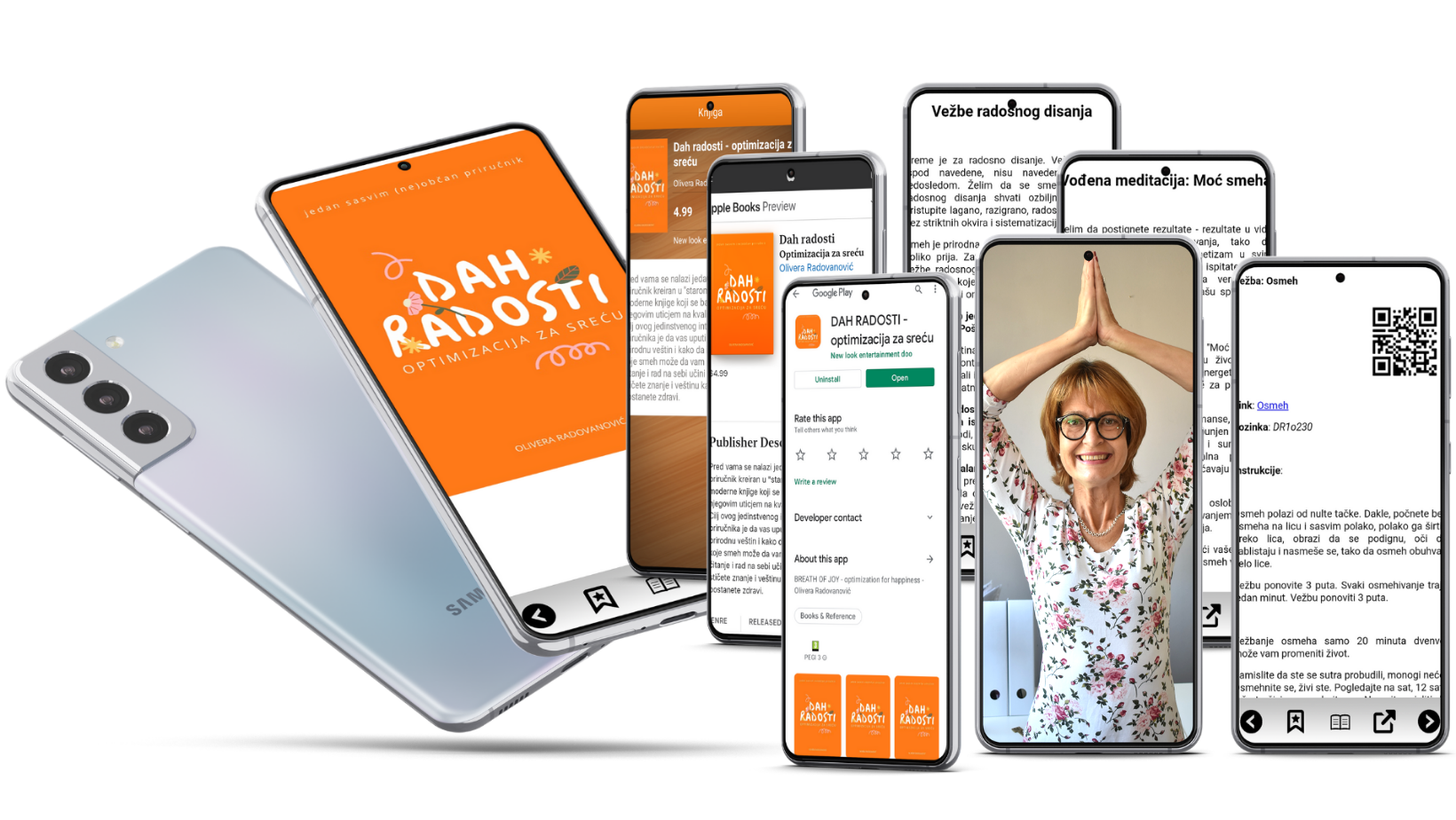 Knjiga Dah Radosti - Olivera